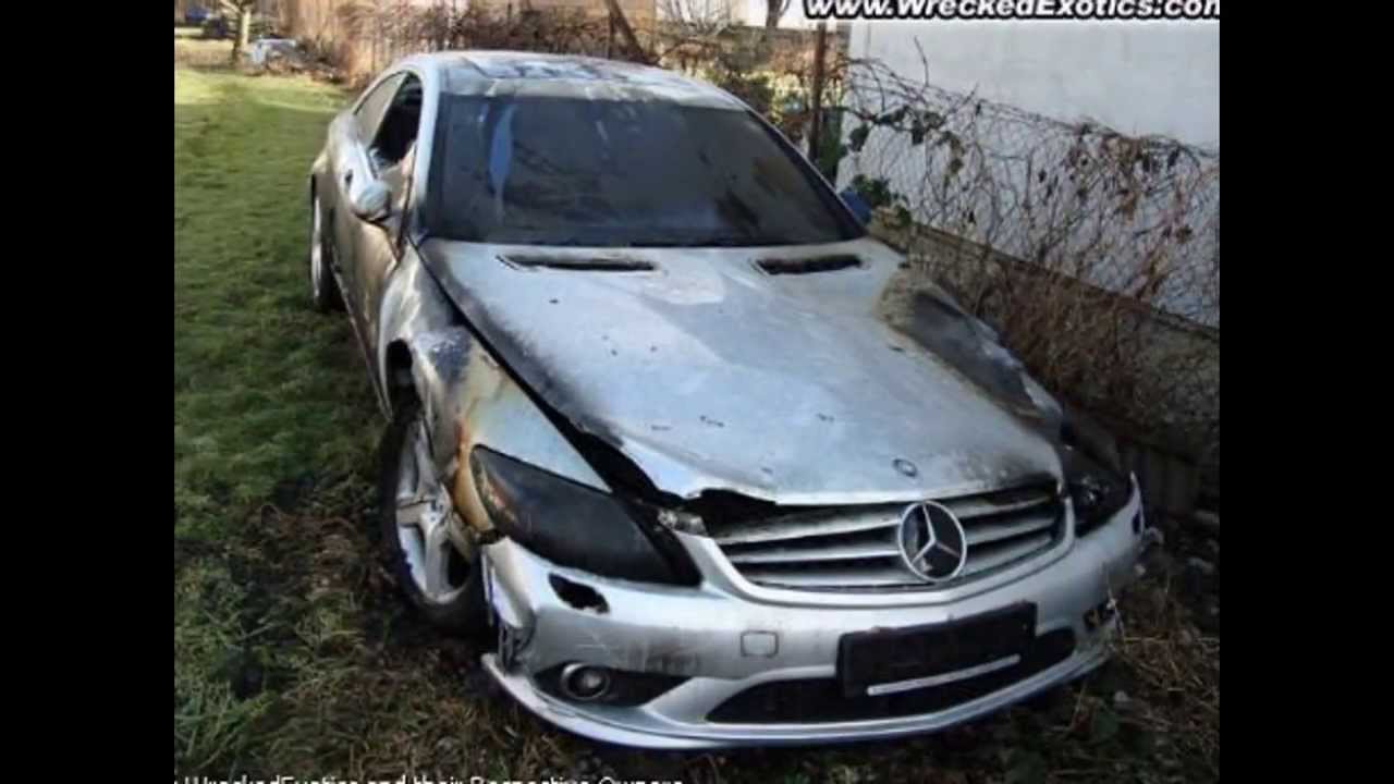 Autos de lujo chocados - YouTube