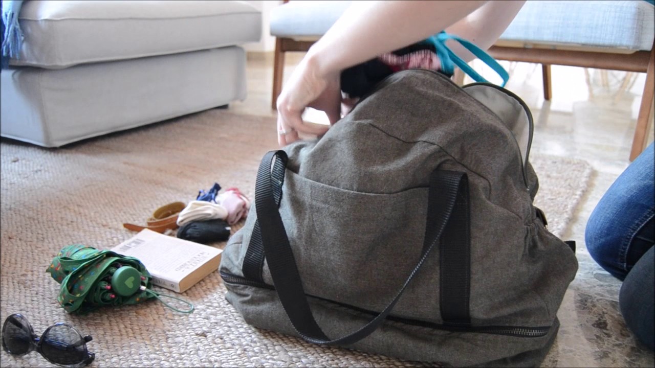 Handmade weekender bag - YouTube