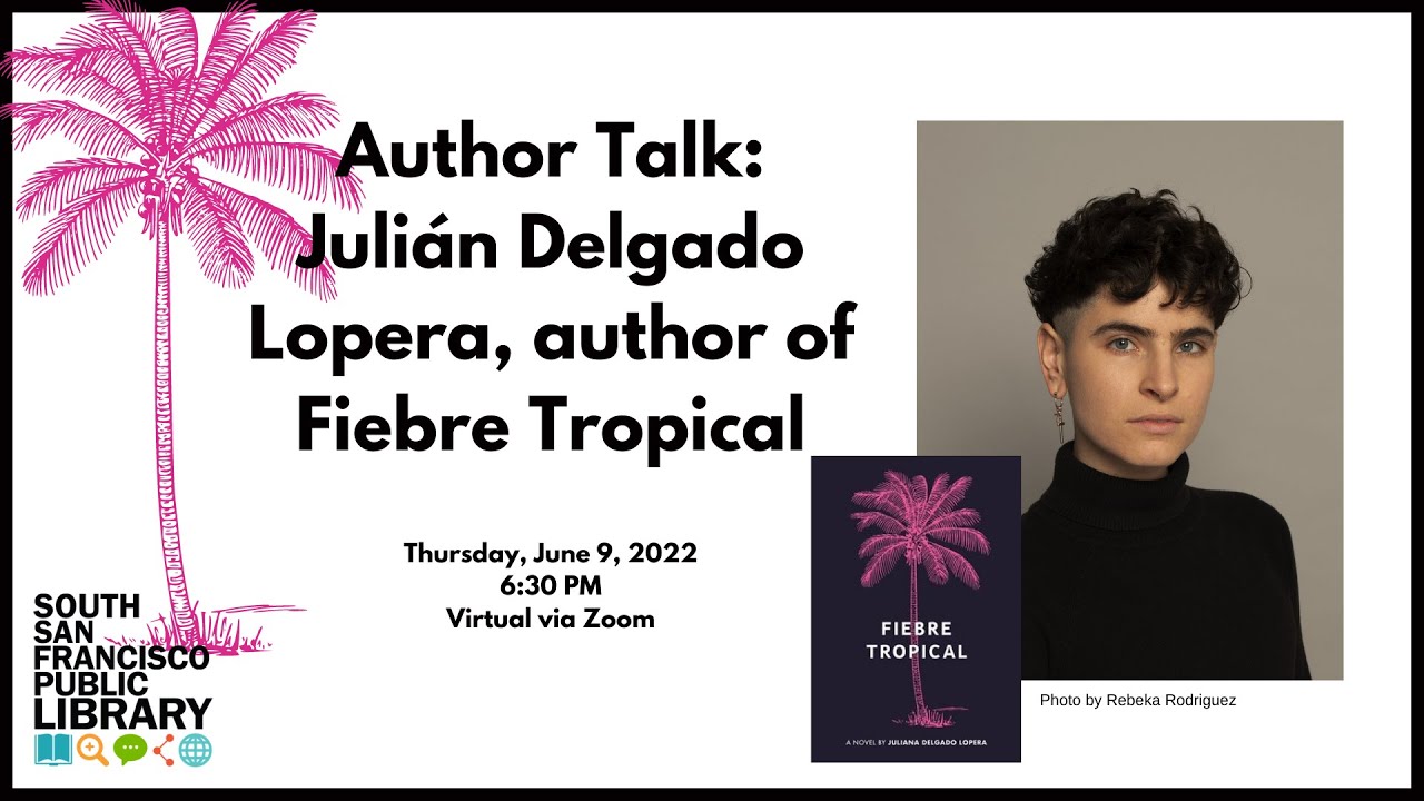 SSFPL: Author Talk and Q&A with Julián Delgado Lopera - YouTube