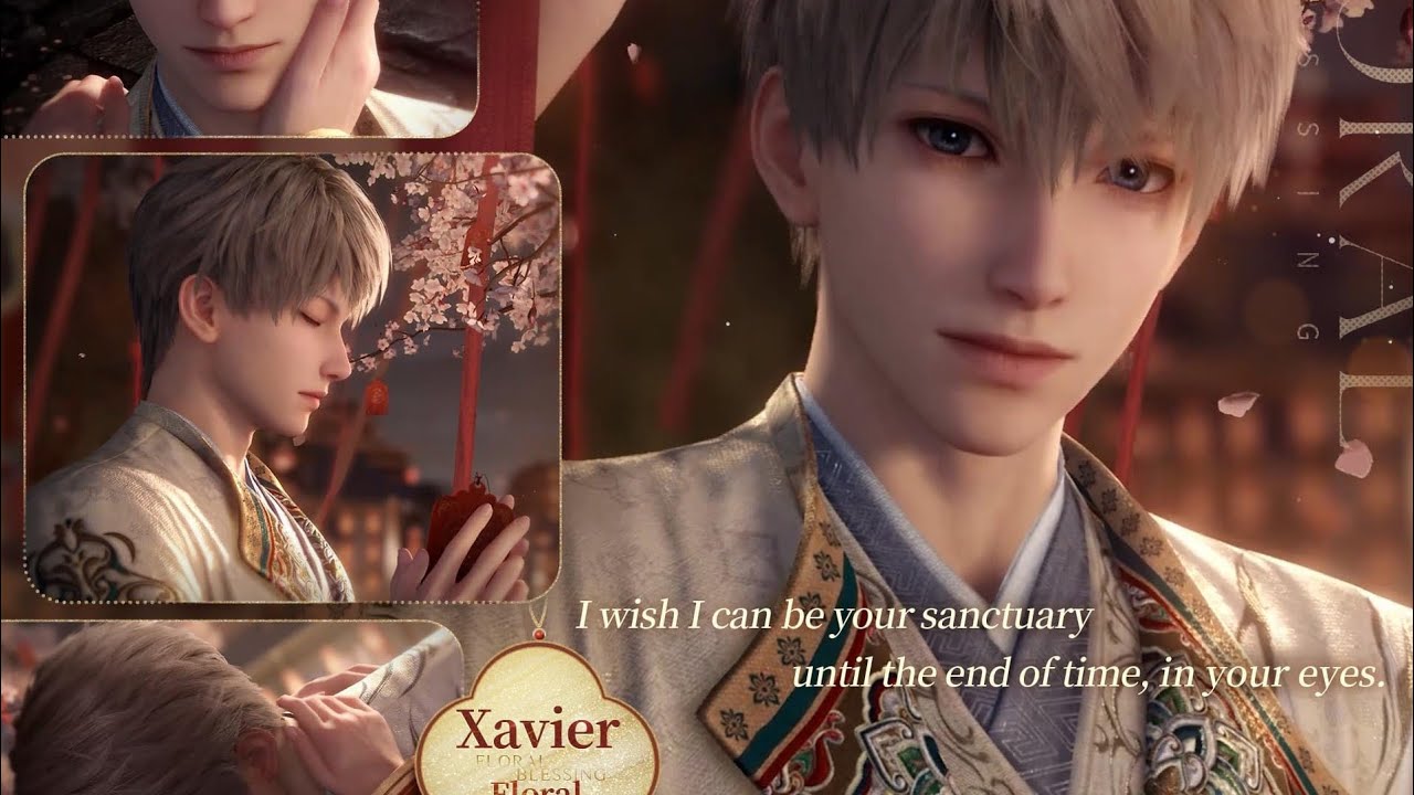 [WANDER IN WONDER WISH]Limited Xavier’s Floral Blessing ️| English ...
