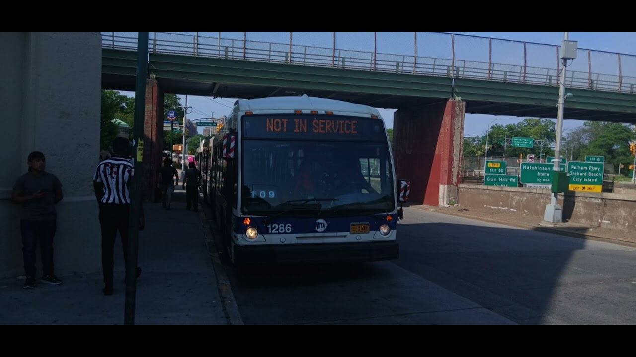 MTA BUS: 2010 Novabus LFSA [1286] [ Audio Recording ] - YouTube