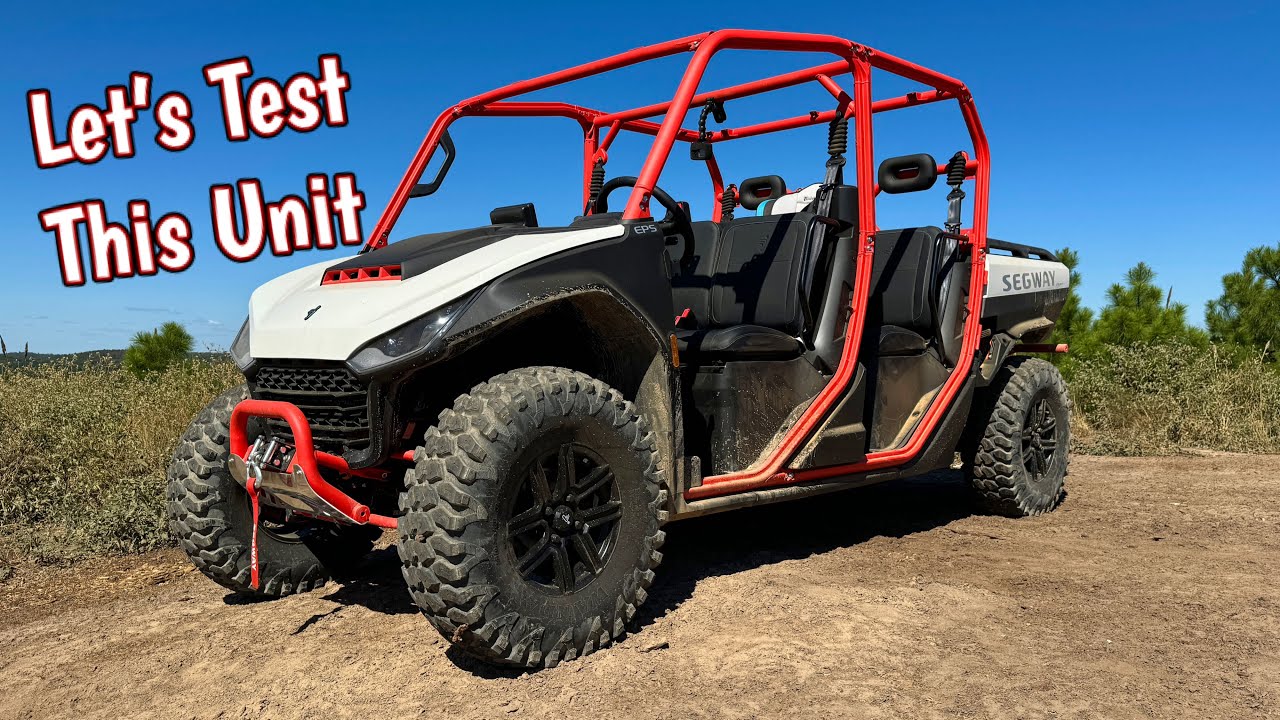 2024 Segway UT10 Crew 1st Trail Ride Test & Initial Thoughts - YouTube