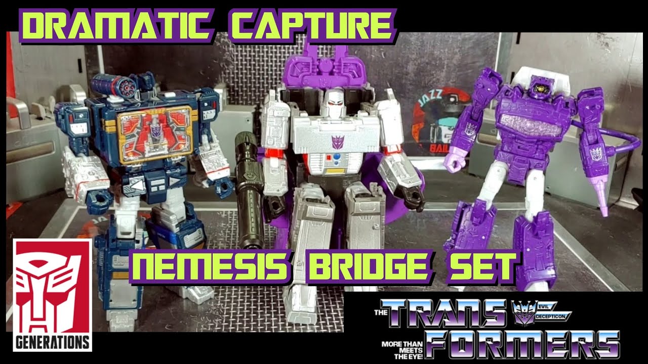 Transformers Dramatic Capture The Decepticon Nemesis Bridge MEGATRON ...