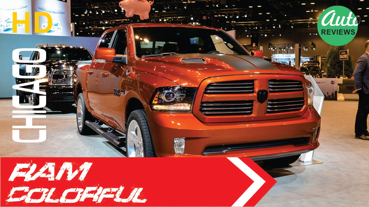Ram's [COLORFUL] 1500 Copper Sport, debuts at 2017 Chicago auto Show ...