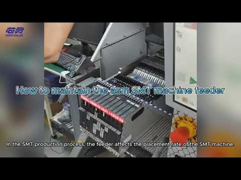 How to maintain the asm SMT siplace Siemens pick and place machine ...