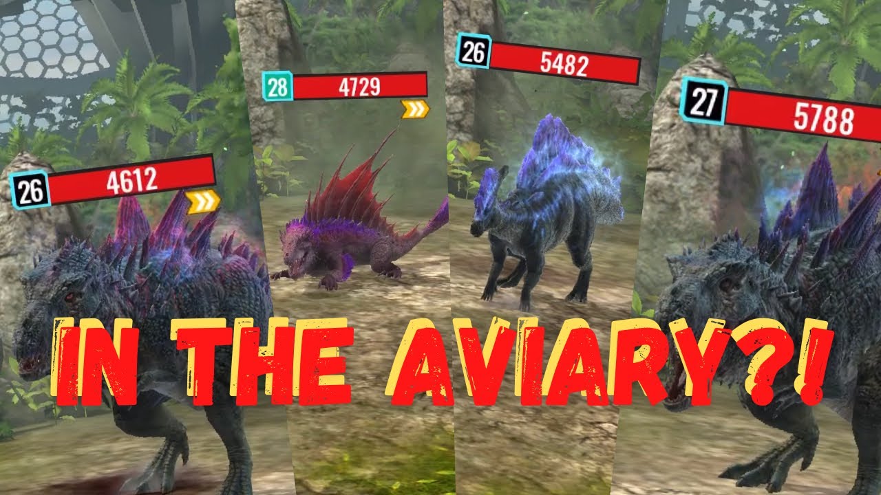 Boosted Beasts in the Aviary! JURASSIC WORLD ALIVE ARENA BATTLES - YouTube
