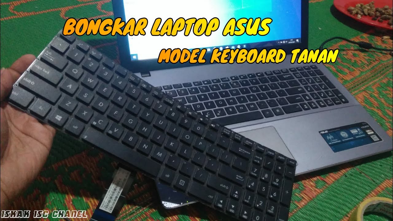 MENGANTI KEYBOARD ASUS X550, X550C, X550D, X550DP, X550J, X550L, X550Z ...
