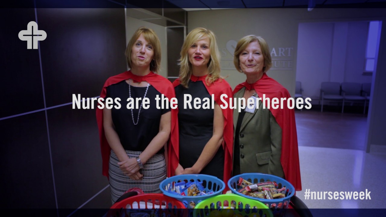 Nurses Week Superhero Thank You - YouTube