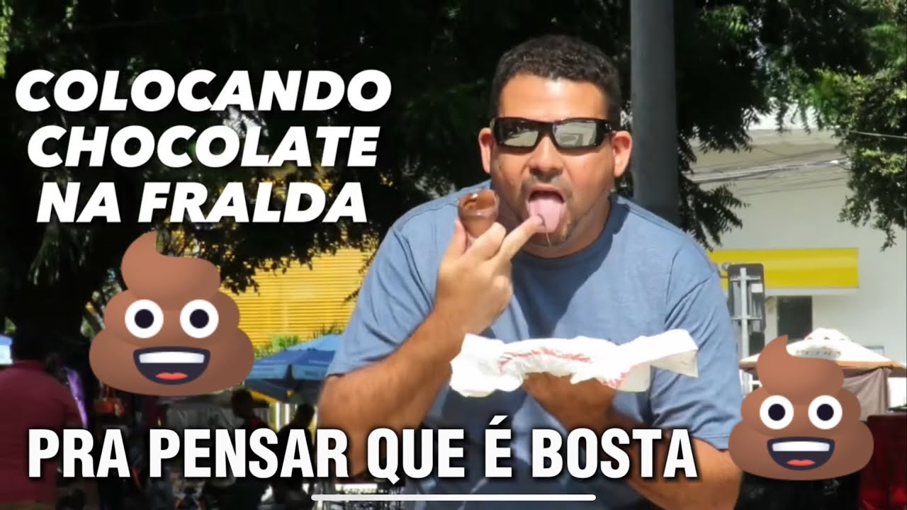 COMENDO ‘’BOSTA’’ DA FRALDA - YouTube