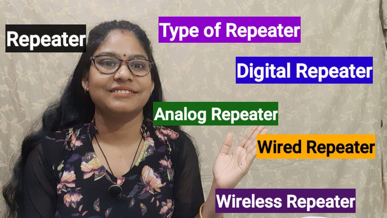 what is repeater network device || Type of Repeater - YouTube