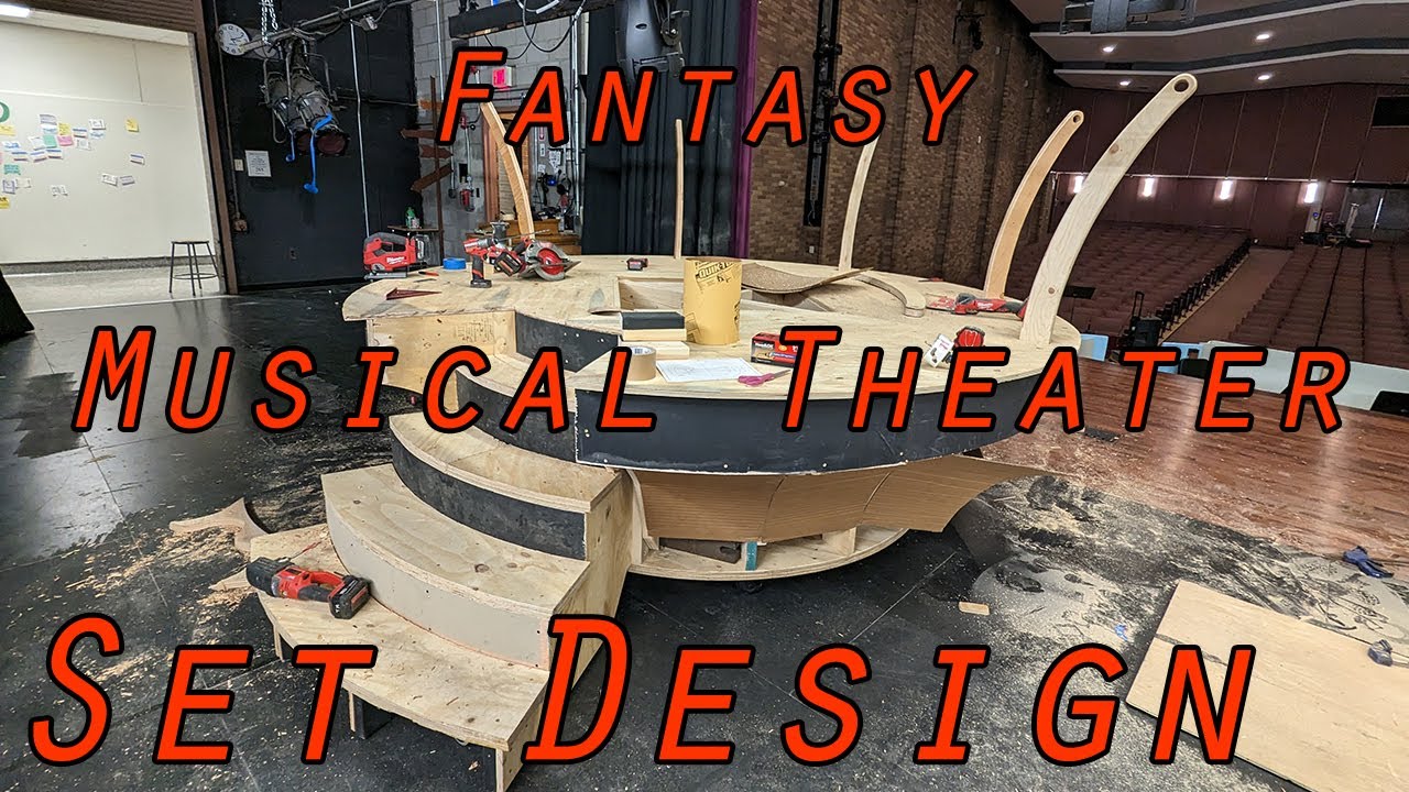 Shrek The Musical Set Design & Construction Ep. 7 | Stepping It Up ...