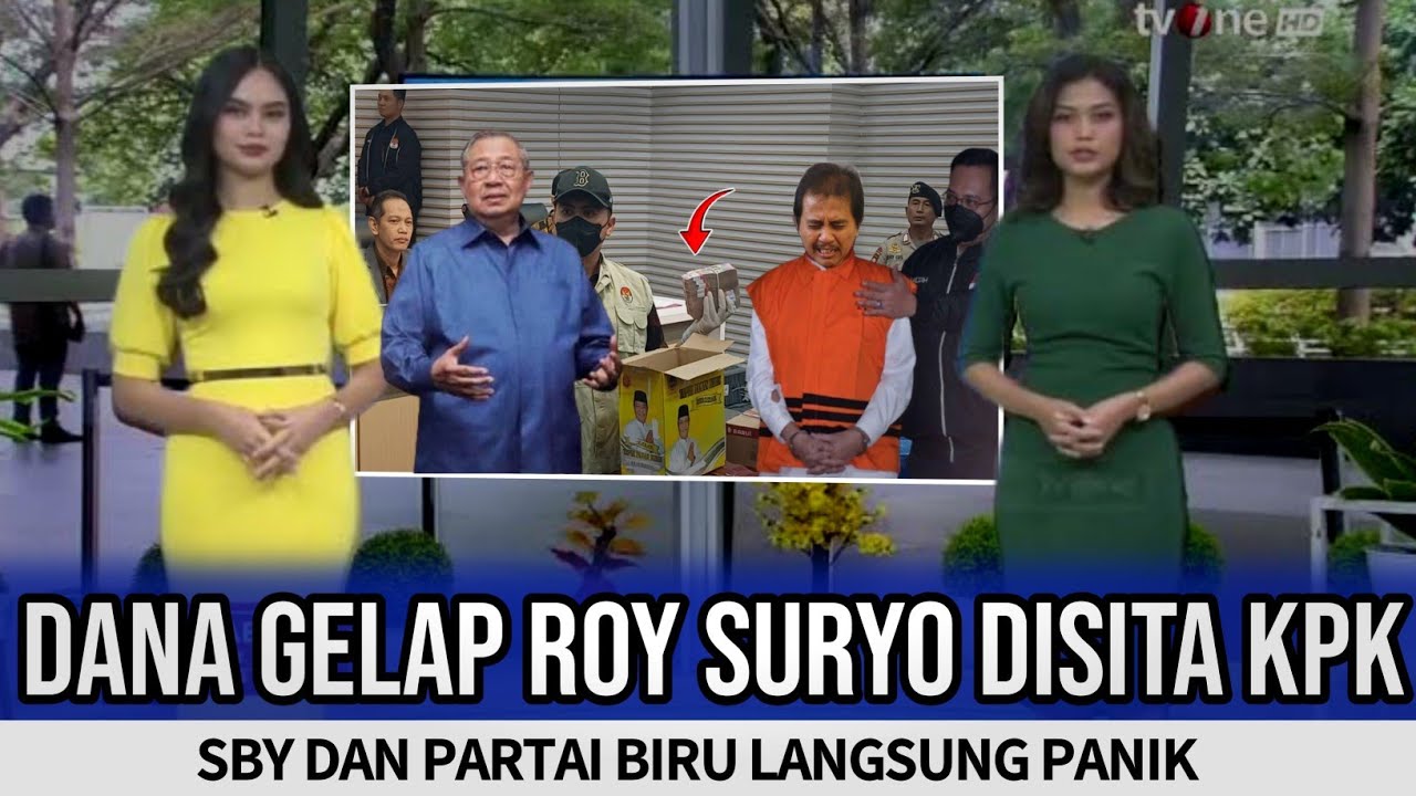 breaking news || Aliran dana Roy suryo di sita kpk, partai biru panik ...