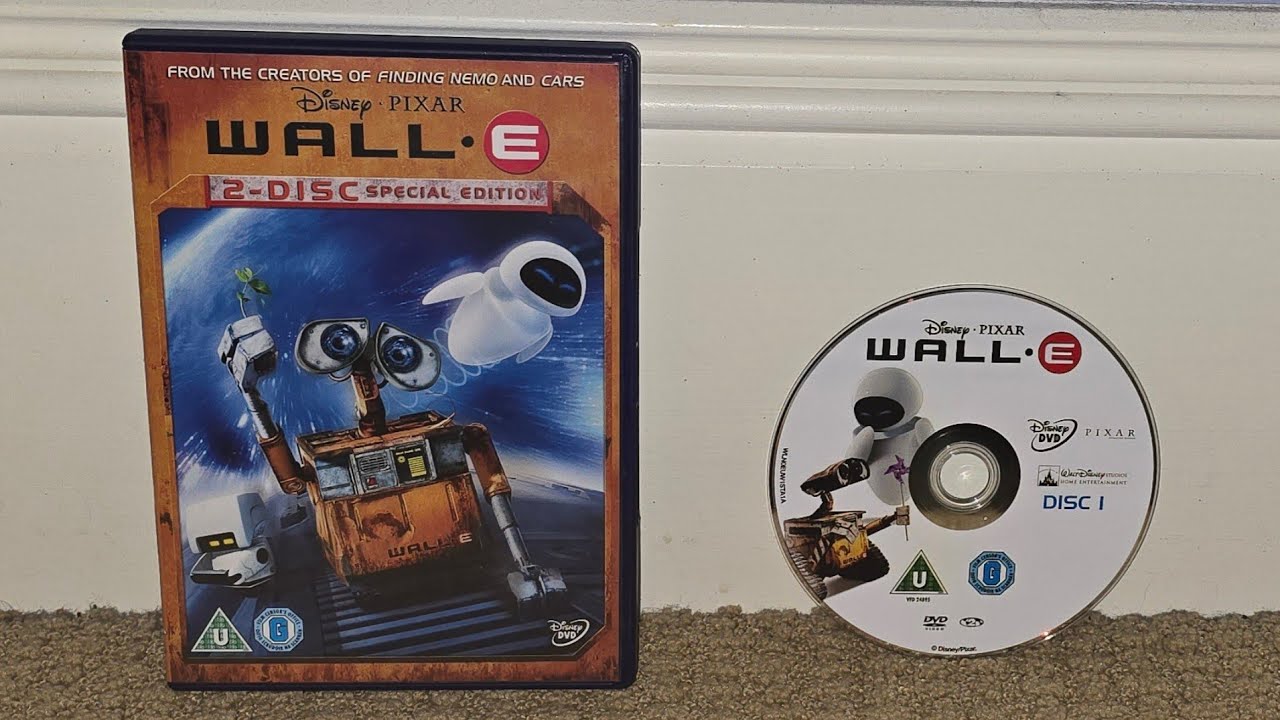 WALL-E UK DVD Walkthrough (2008) - YouTube