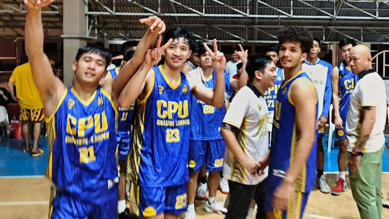 CPU Golden Lions vs. WIT Tangerines | Semis - 2nd Quarter | Iloilo ...
