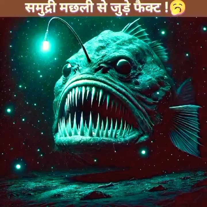एंगलर फिश: समंदर की रहस्यमयी शिकारी | क्या आपने देखी है ऐसी डरावनी ...