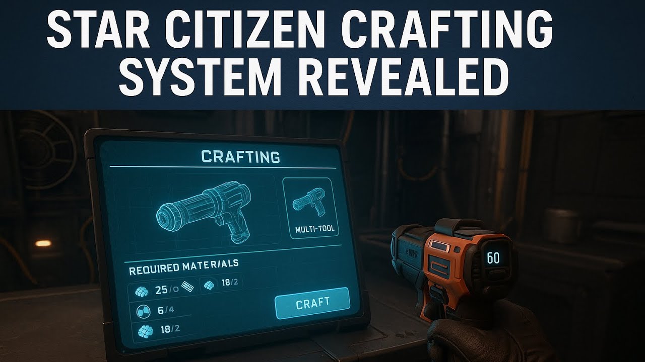 Star Citizen — Crafting System Finally REVEALED! (It’s Insane) - YouTube