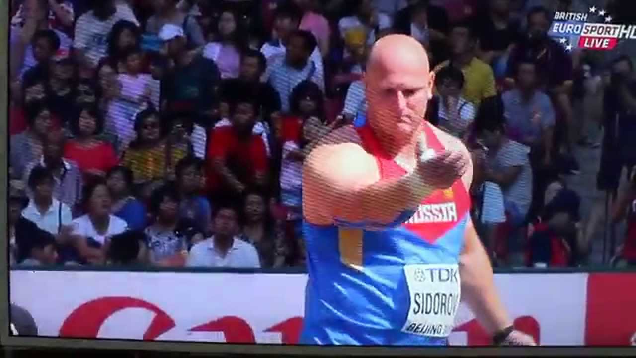 Shot put FAIL - YouTube