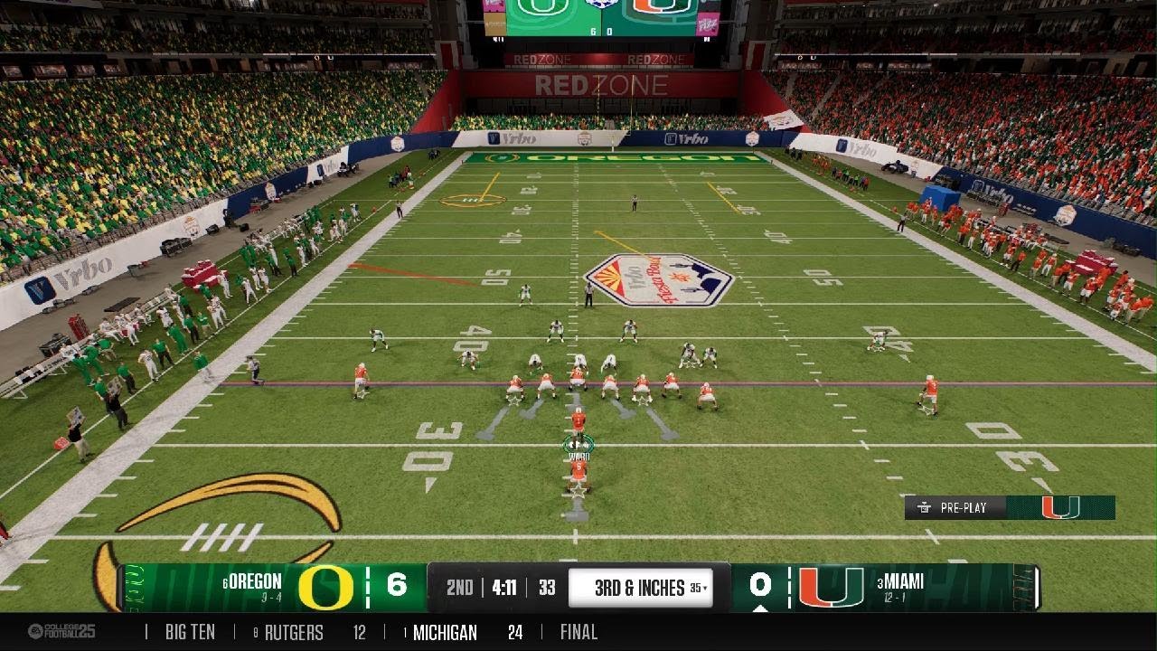 OREGON DUCKS VS MIAMI HURRICANES FEISTA BOWL CFP SEMI FINALS - YouTube