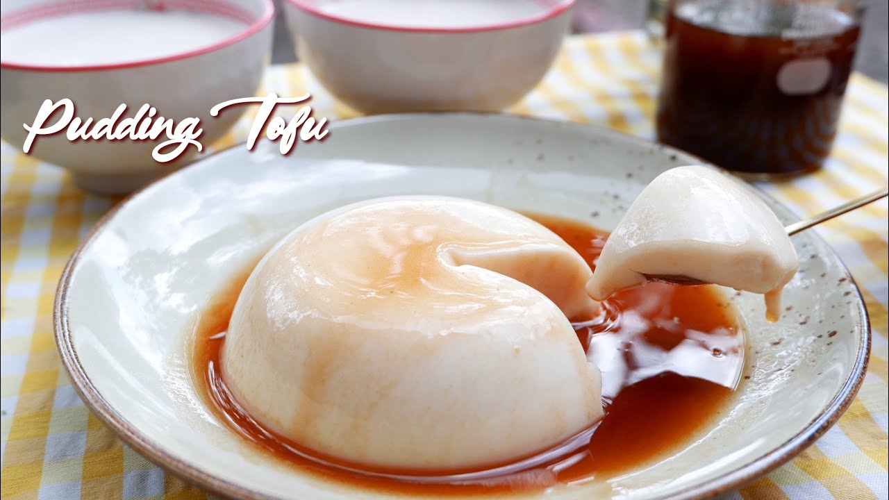 Pudding Tofu || Puding Susu Gula Merah - YouTube