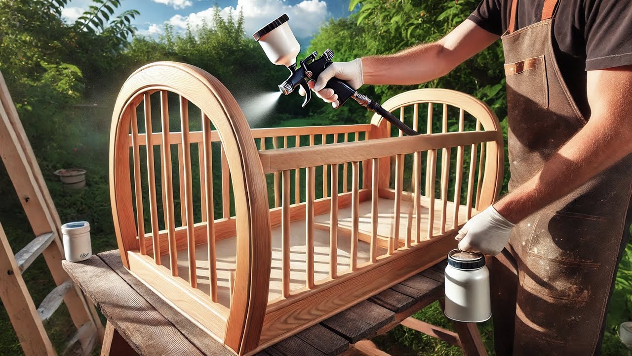 A Top Skilled Carpenter Creates A Beautiful Decorative Wooden Flower ...