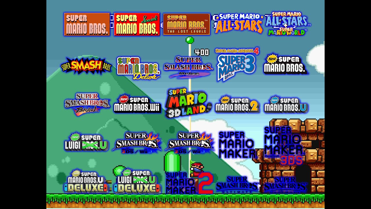 Super Mario Bros Course Clear Theme Ultimate Mashup - YouTube