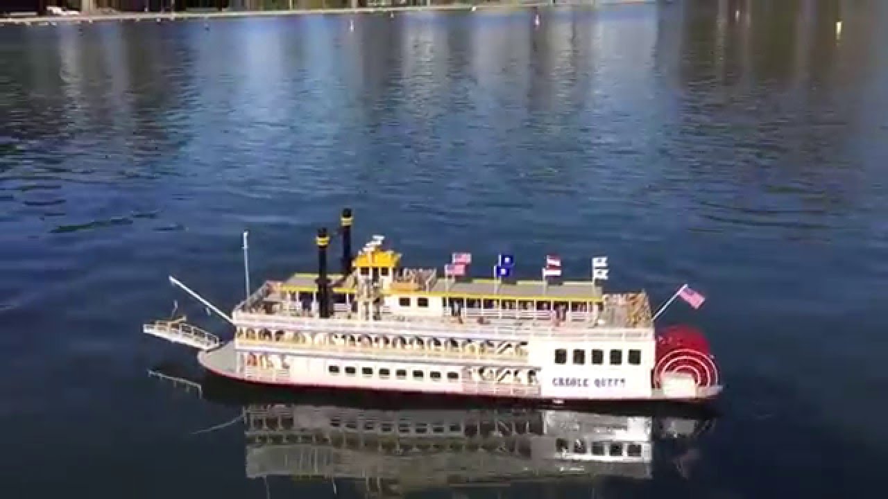 Creole queen at spreckels lake - YouTube
