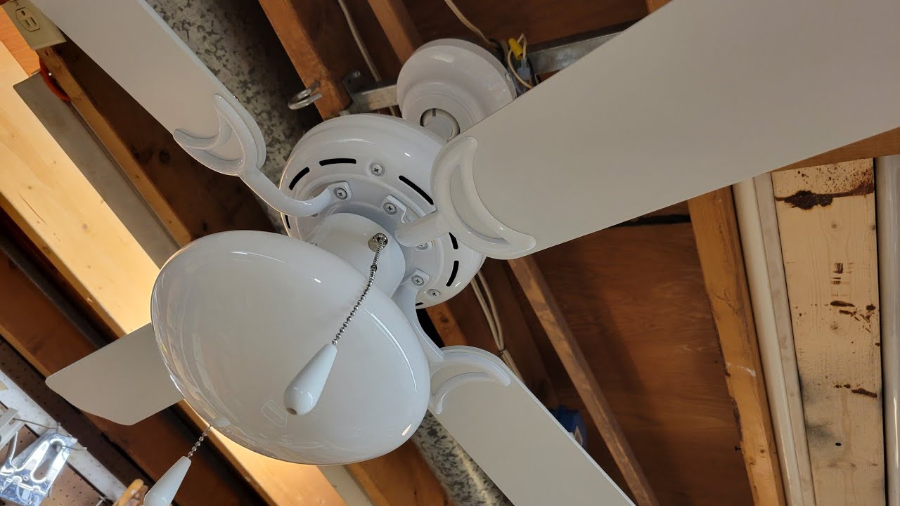 Hampton Bay Grayton II 42" Ceiling Fan Revisited - YouTube