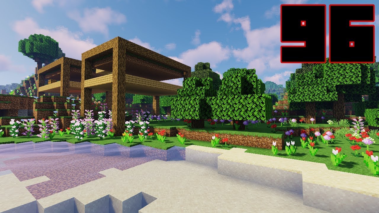 Farm di fiori nella foresta di fiori [Minecraft ep 96] - YouTube