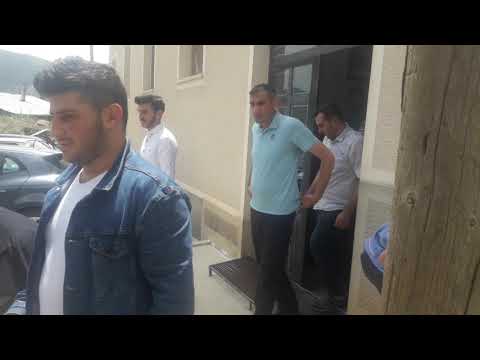 İNANMIŞ KÖYDE CAMIIDEN ÇIKIŞ BAYRAMLAŞMALAR