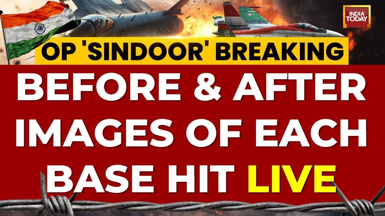 Army Briefing LIVE: Army Shows Before & After Images Of Every Base Hit ...