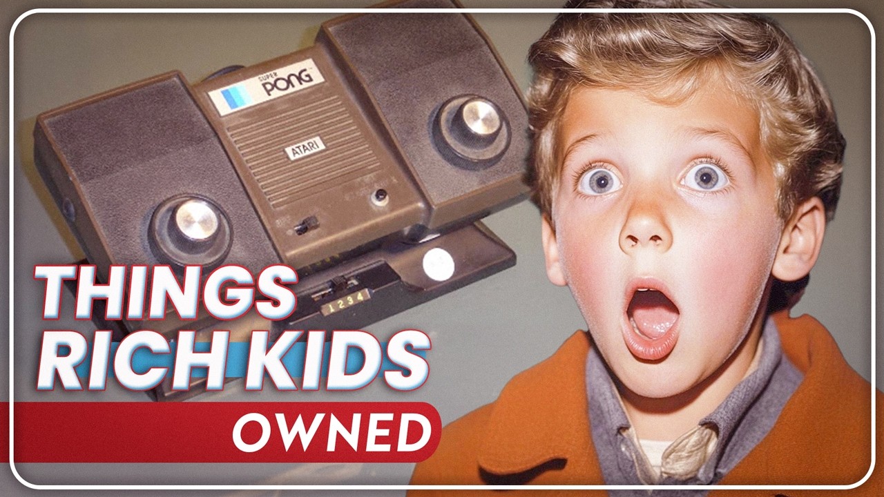 25 Things Only RICH KIDS Had During The 1970s! - YouTube