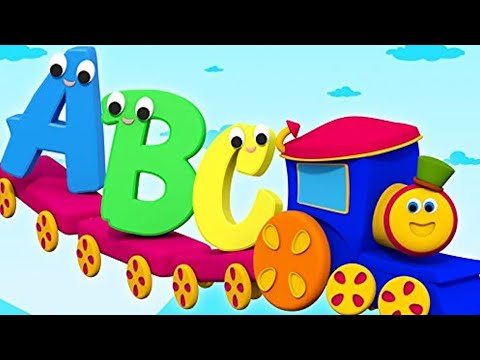 Learn Alphabet Train Song - 3D Animation Alphabet ABC Train song for ...