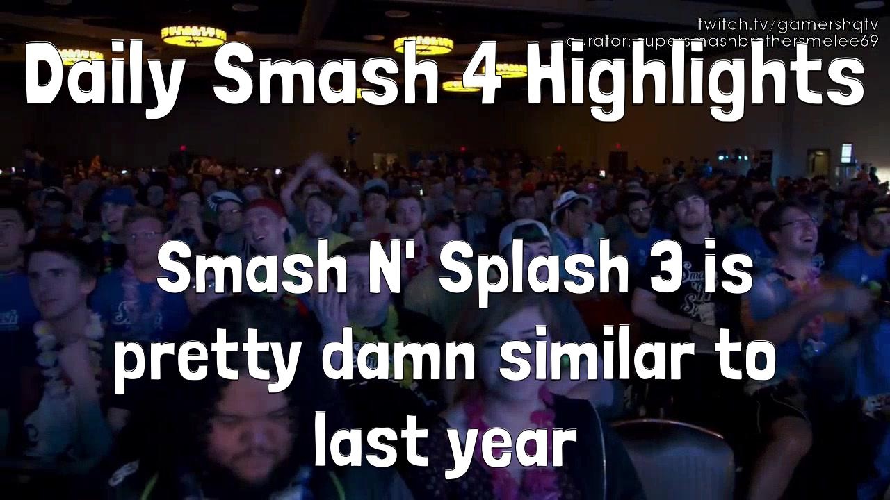 Daily Smash 4 Highlights: Smash N' Splash 3 is pretty damn similar to ...
