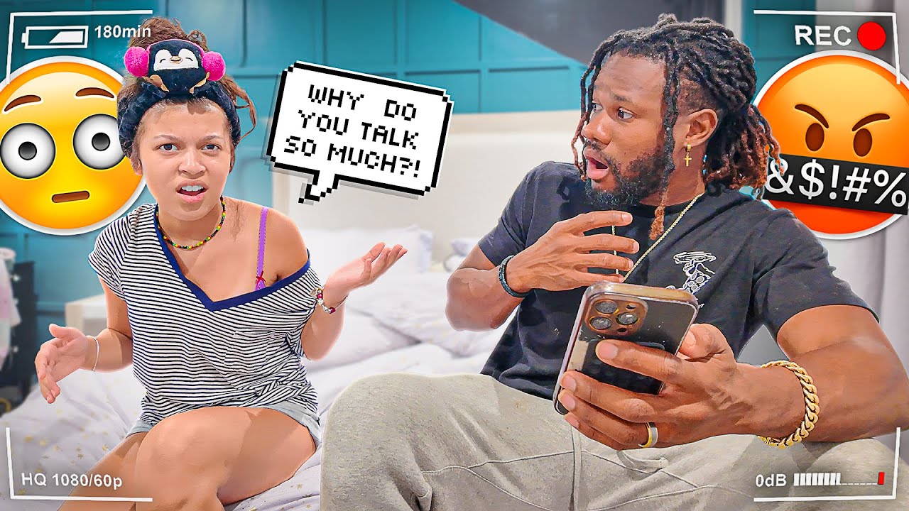 MAKING UP FAKE DISRESPECTFUL QUESTION TO ASK LONDON!! *HILARIOUS* - YouTube