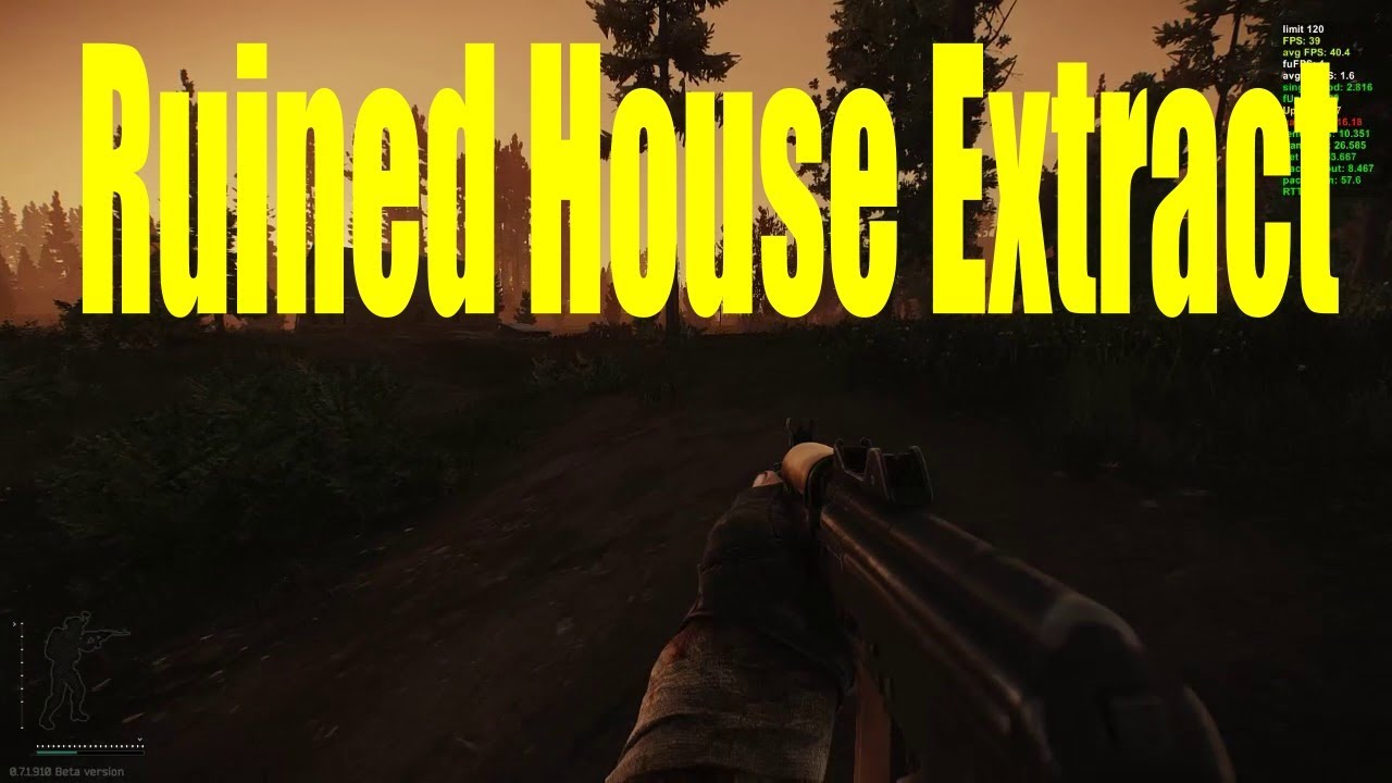 Escape From Tarkov - Ruined House extract - YouTube