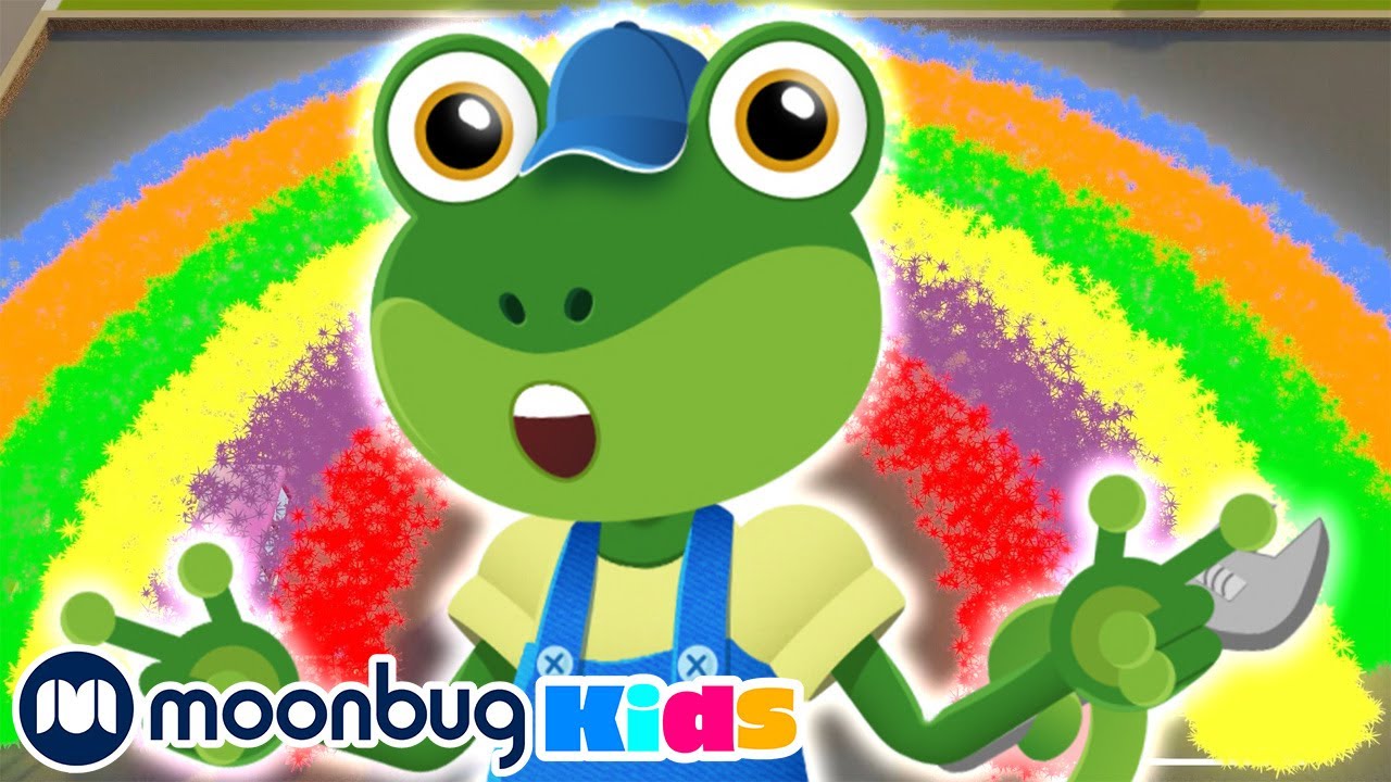 Sing and Learn Colors With Me! | Gecko's Garage Songs | Children's ...