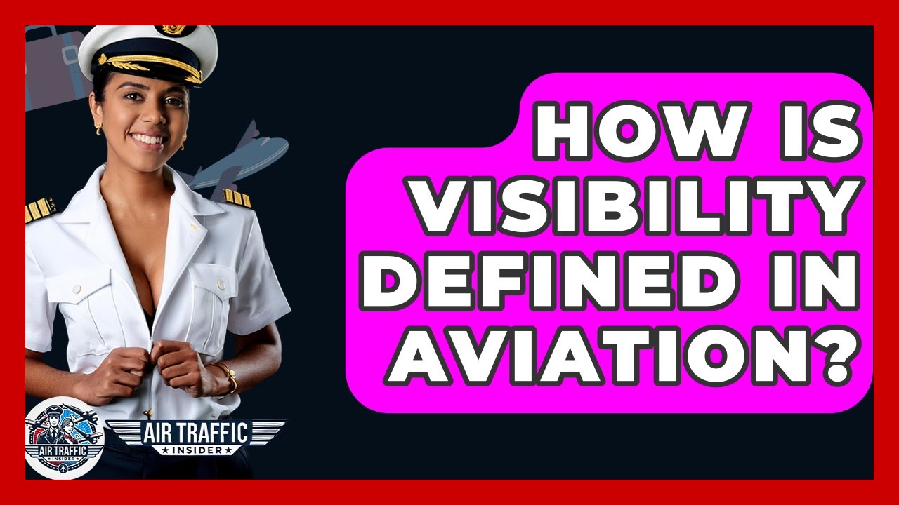 How Is Visibility Defined In Aviation? - Air Traffic Insider - YouTube