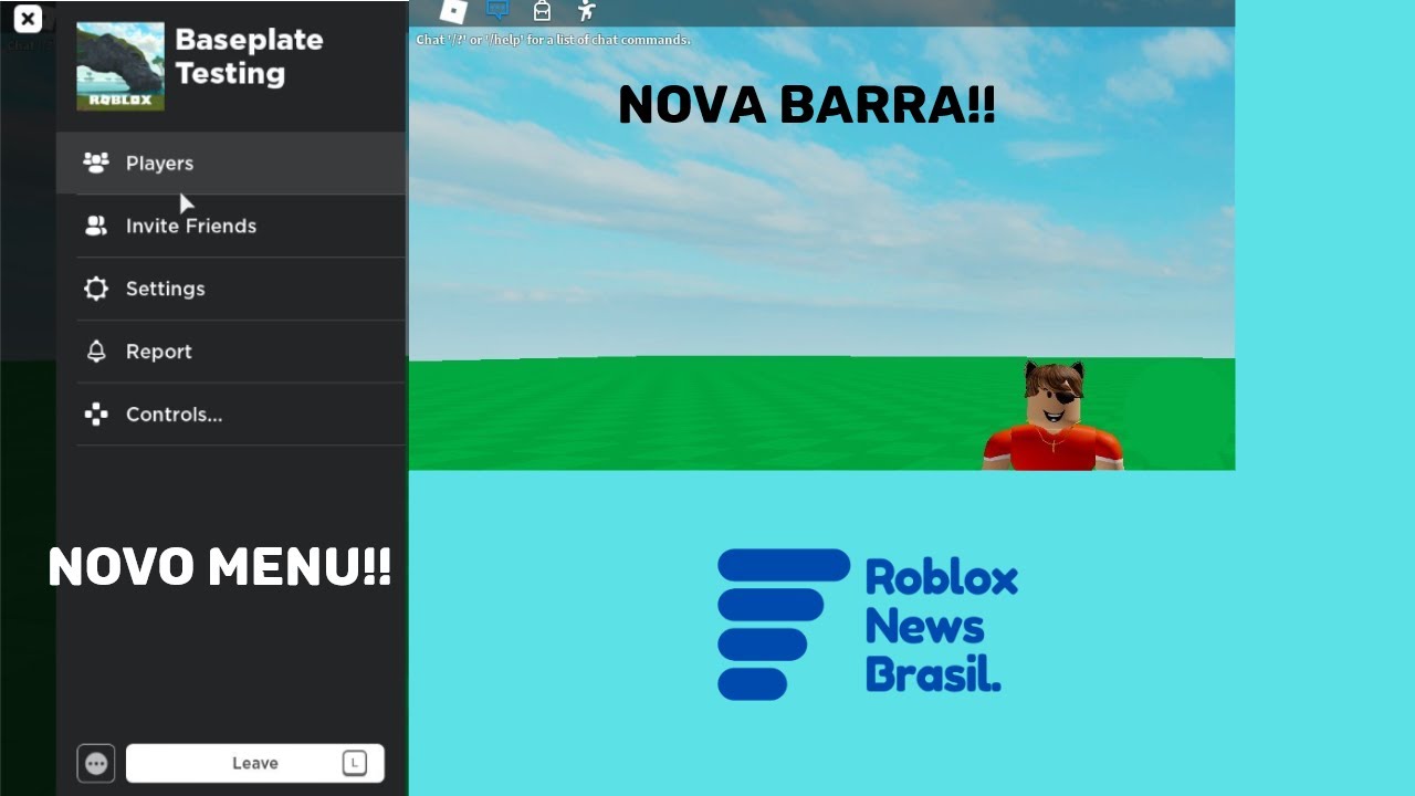 Veja como ficou o novo menu da parte superior no Roblox!! | Roblox News ...