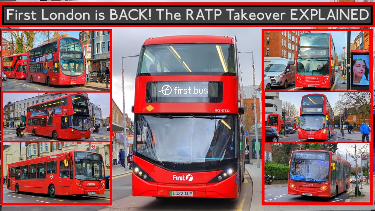 FIRST BUS IS BACK | RATP Dev London - First Bus London (TfL Bus Changes ...