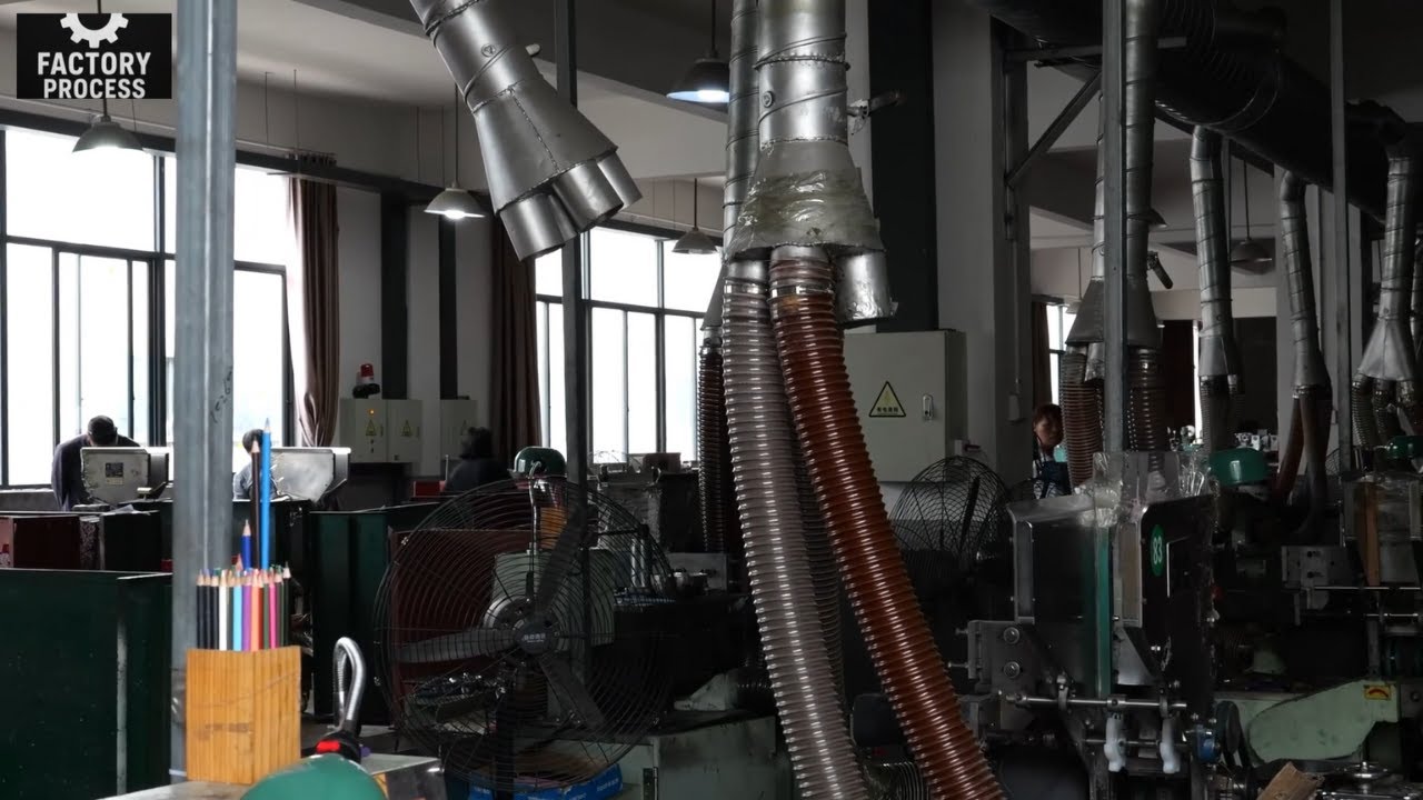 CHINA's Color Pencil Factory Secrets EXPOSED - YouTube