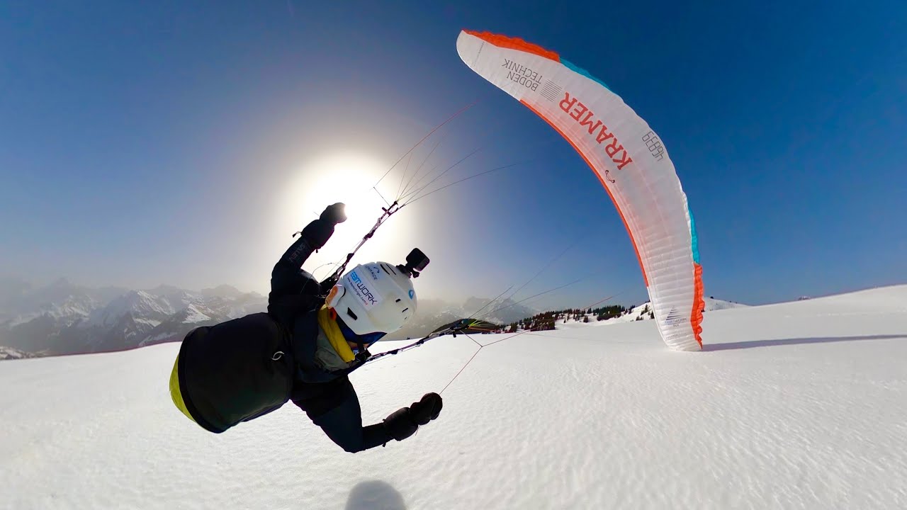 Best paragliding shots 2020/2021: wingover, groundspiral with new ...