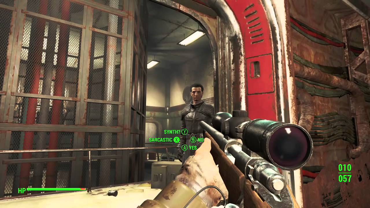 Fallout 4: "Here to pick up an order...'' - YouTube