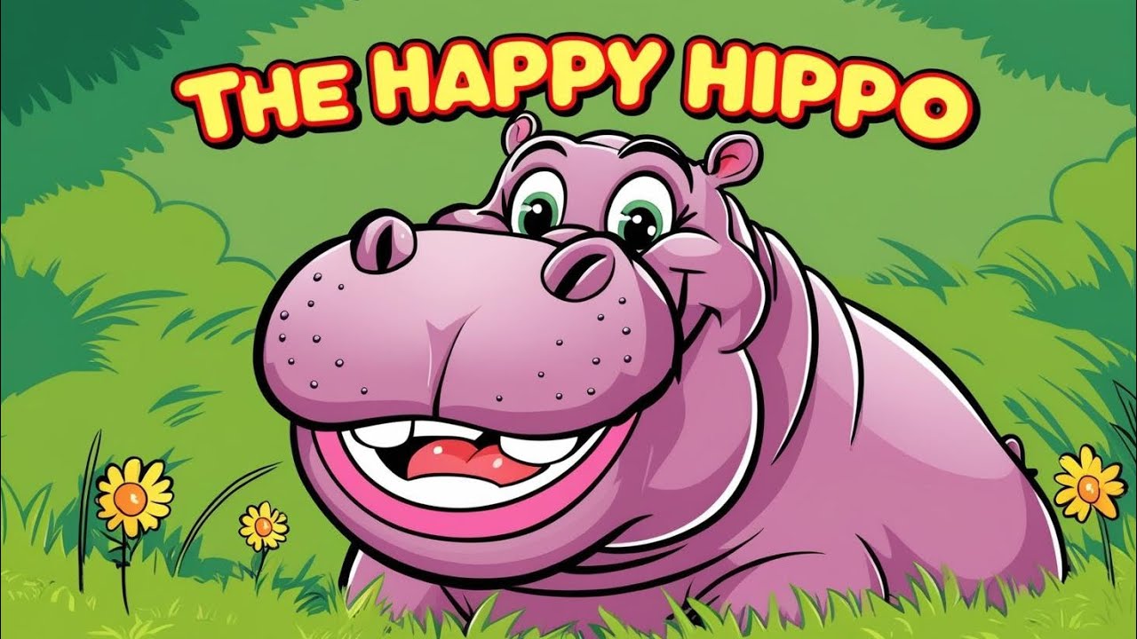 The Happy Hippo 🦛 - YouTube