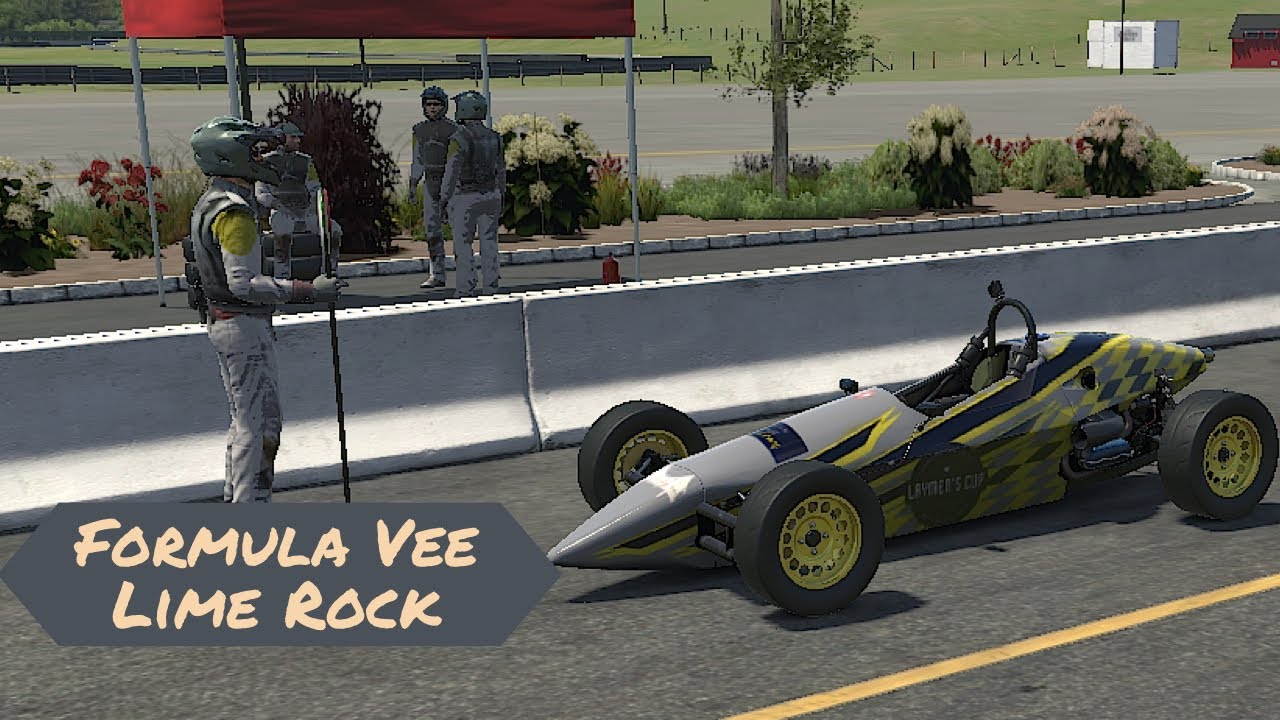 iRacing Formula Vee's at Lime Rock! Tricky Cars, Difficult Track ...