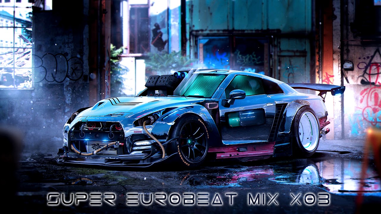 [1Hour] SUPER EUROBEAT Mix X03 Wake up Godzilla car - YouTube