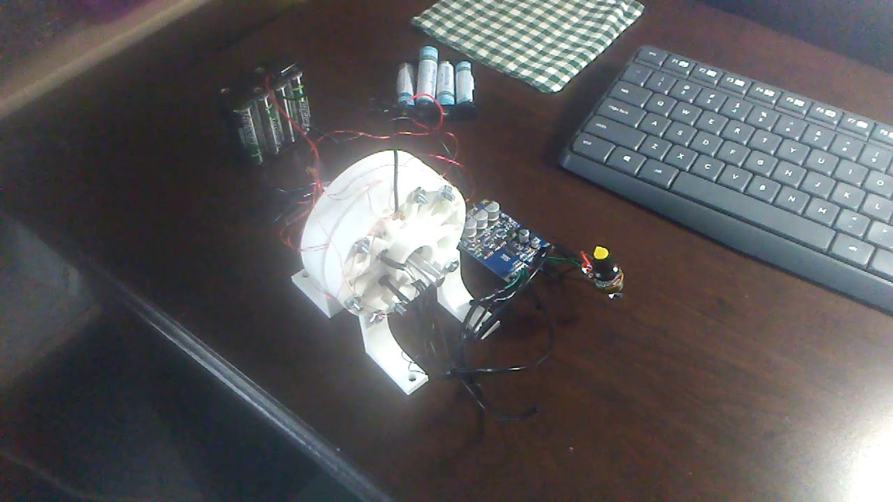BLDC Motor Using $10 JY01-500w Controller - YouTube