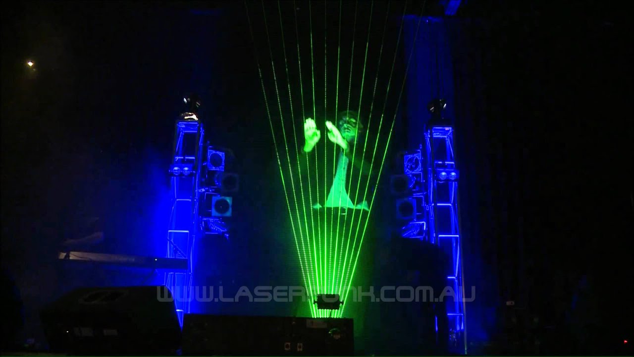 Laser Cirque Laser Show Performance - YouTube