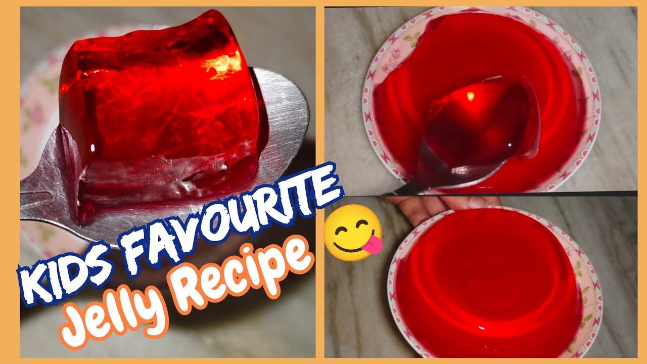 अब बनेगी बच्चों की पसंदीदा *जेली* *JELLY* अब घर पर ही 😍 How to make ...