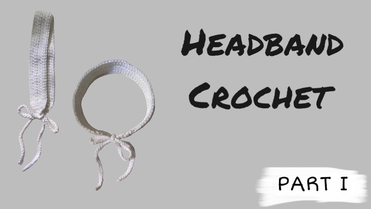 How to make headband crochet | PART I | auracrochet - YouTube