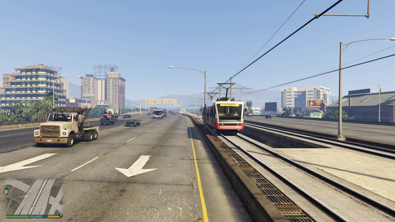 GTA V : METRO RIDE - YouTube